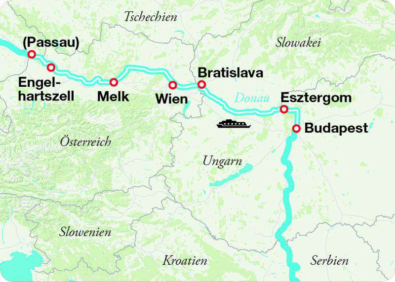 Die Donau und ihre Städte - 8 Tage Flusskreuzfahrt | Hafermann-Reisen